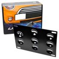 No Drill Front Bumper Tow Hook License Plate Mounting Bracket Adapter ...