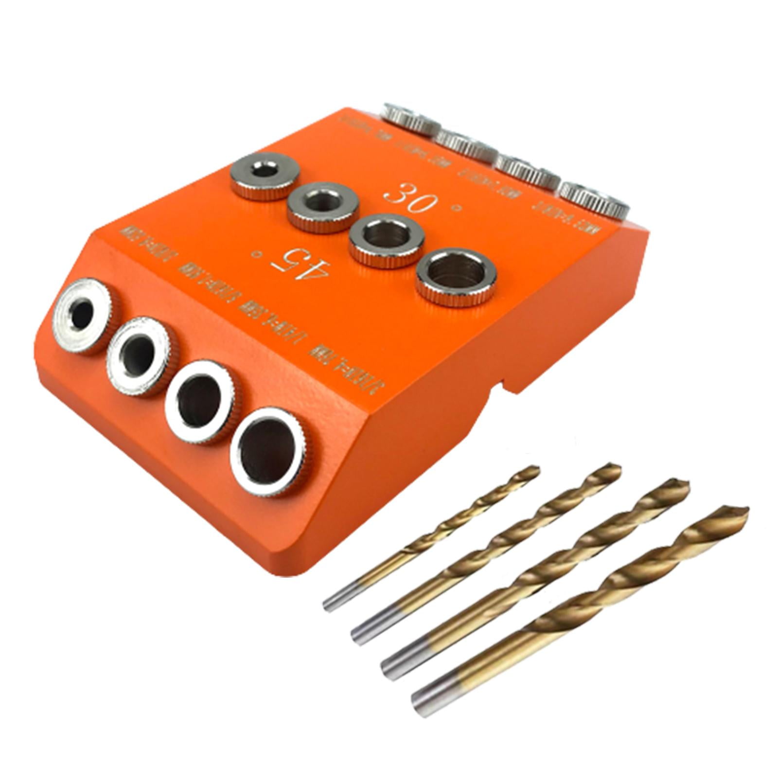 Drill Guide Jig Metal Handrail Puncher Gear Lag Screw Drilling Template ...