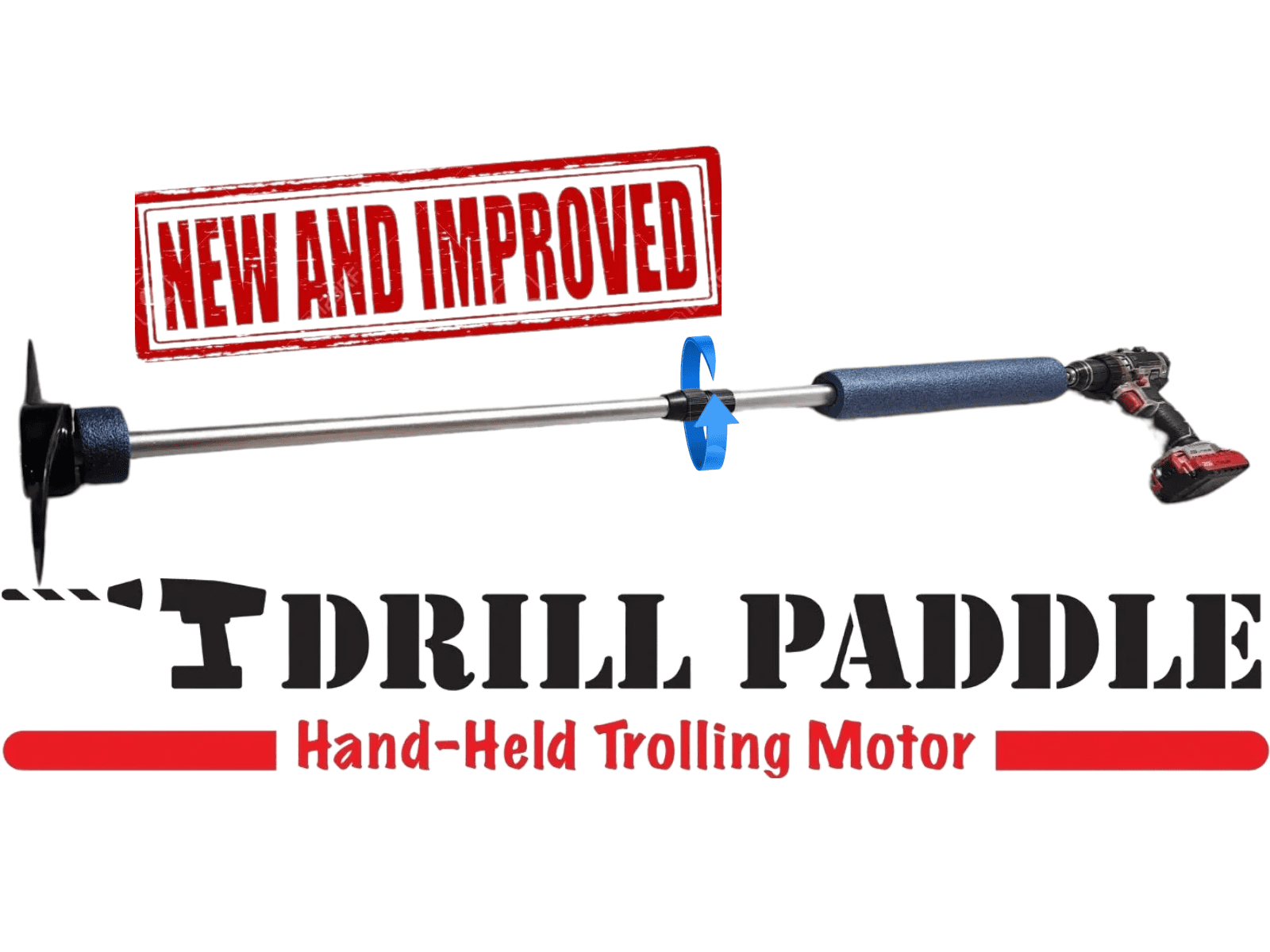 New Extendable Drill Paddle 2.0 with Metal Tubing and Twist-Lock ...