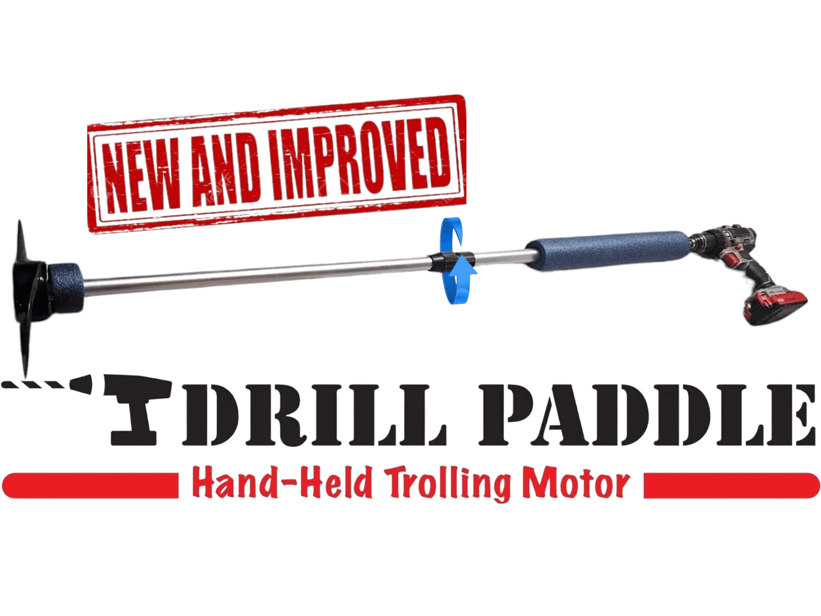 New Extendable Drill Paddle 2.0 with Metal Tubing and Twist-Lock ...