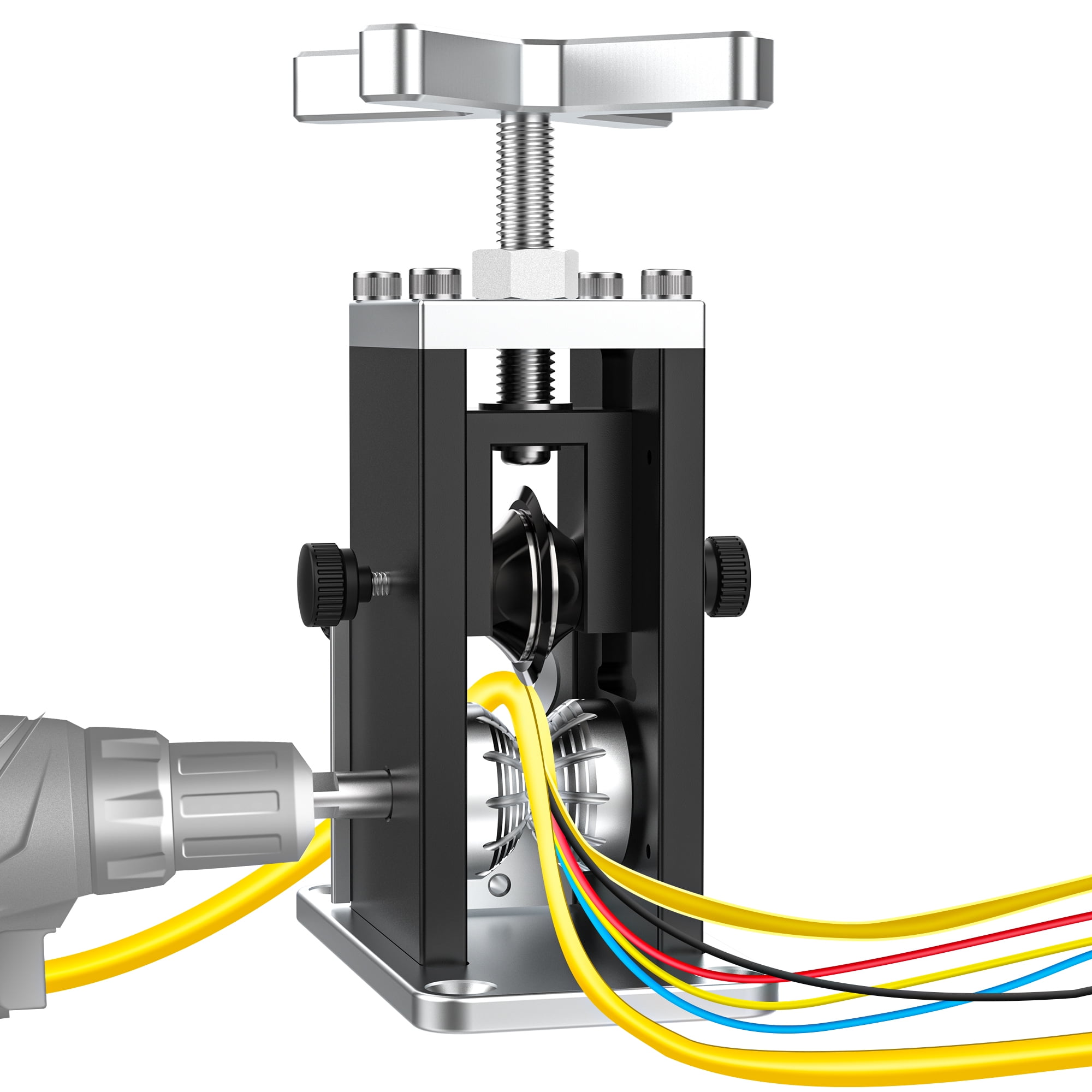 Drill Powered Portable Scrap Wire Stripper Machine, Cable Stripper for ...