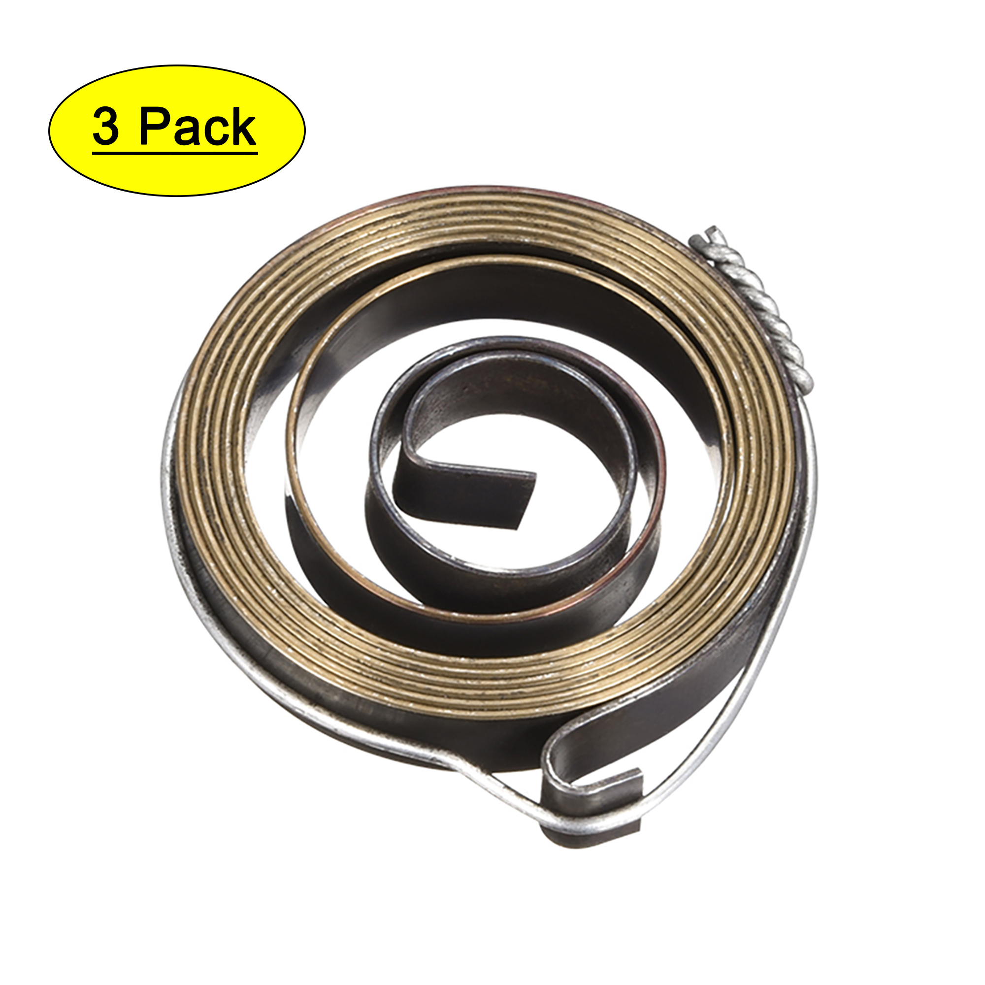 Drill Press Spring Quill Feed Return Coil Spring 1540mm 48x8x0.8mm 3pcs ...