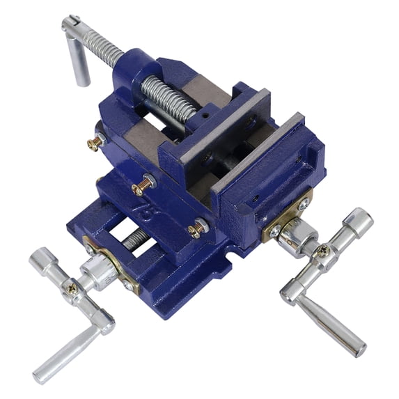 Drill Press Vise 3 Inch - Cross Slide Metal Milling Vise - Benchtop ...