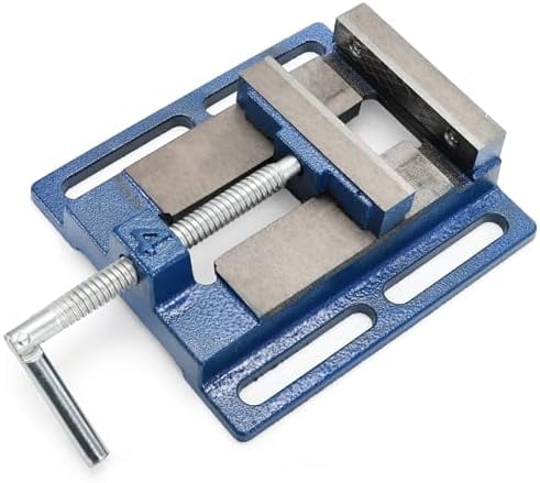 Drill Press Vise, 4 Inch Jaw Opening Machinist Vise, Heavy Duty 45 ...