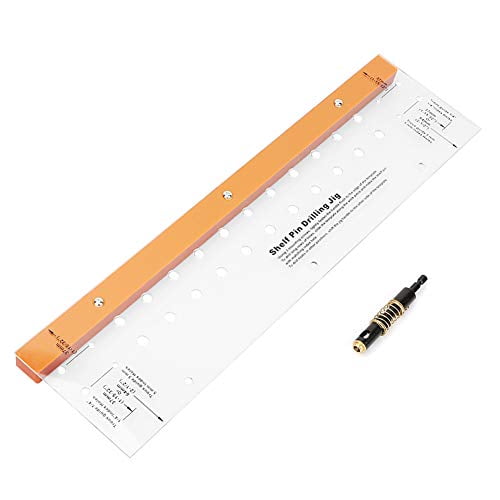 Drill Punch, Shelf Pin Drilling Jig, Self Centering Bit Set Positioner ...