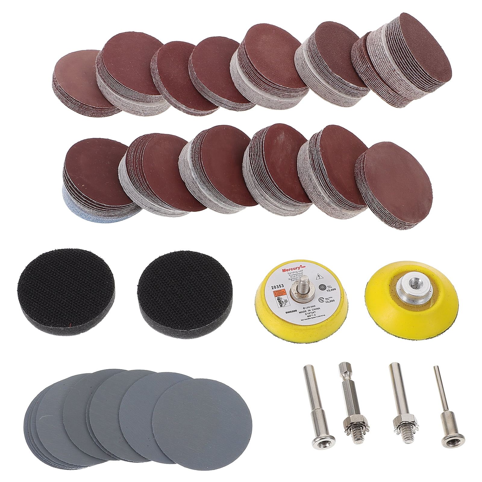 Drill Sanding Attachment, 1 Set Sanding Discs Pads Drill Grinder Rotary ...