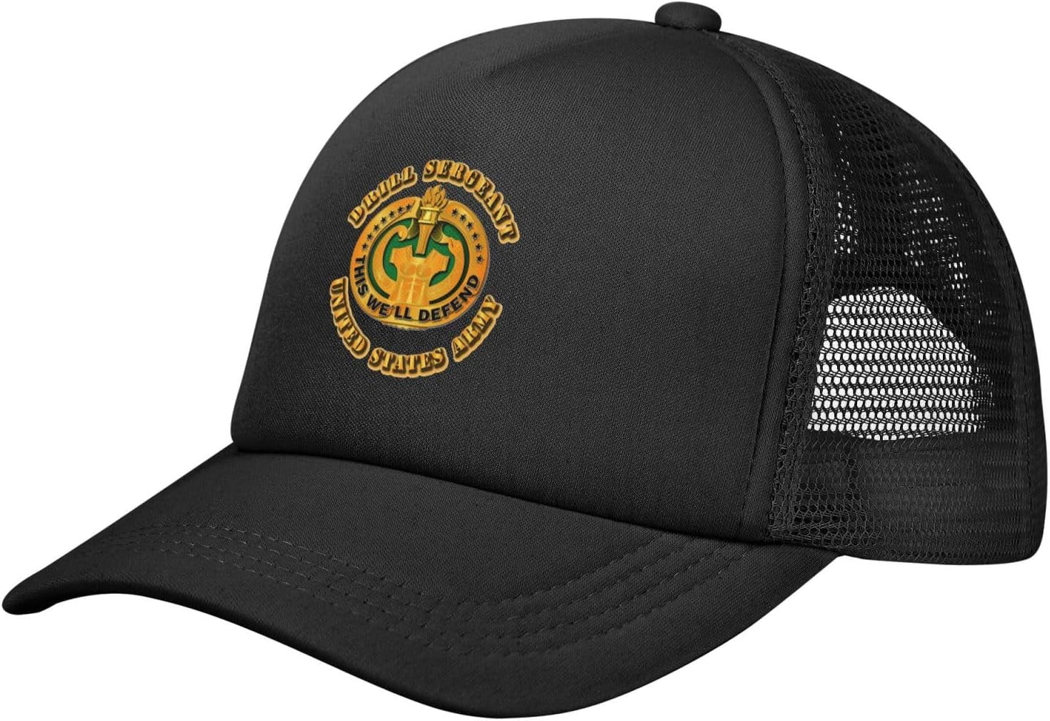 Drill Sergeant United States Army Mesh Hat Baseball Cap for Men Women ...