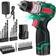 Drill Set, True Brushless Power Drill Driver 16.8V Cordless Compact ...