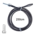 Drill Snake for Plumbing 8.2Ft Drain Clog Remover Drain Auger Cable ...