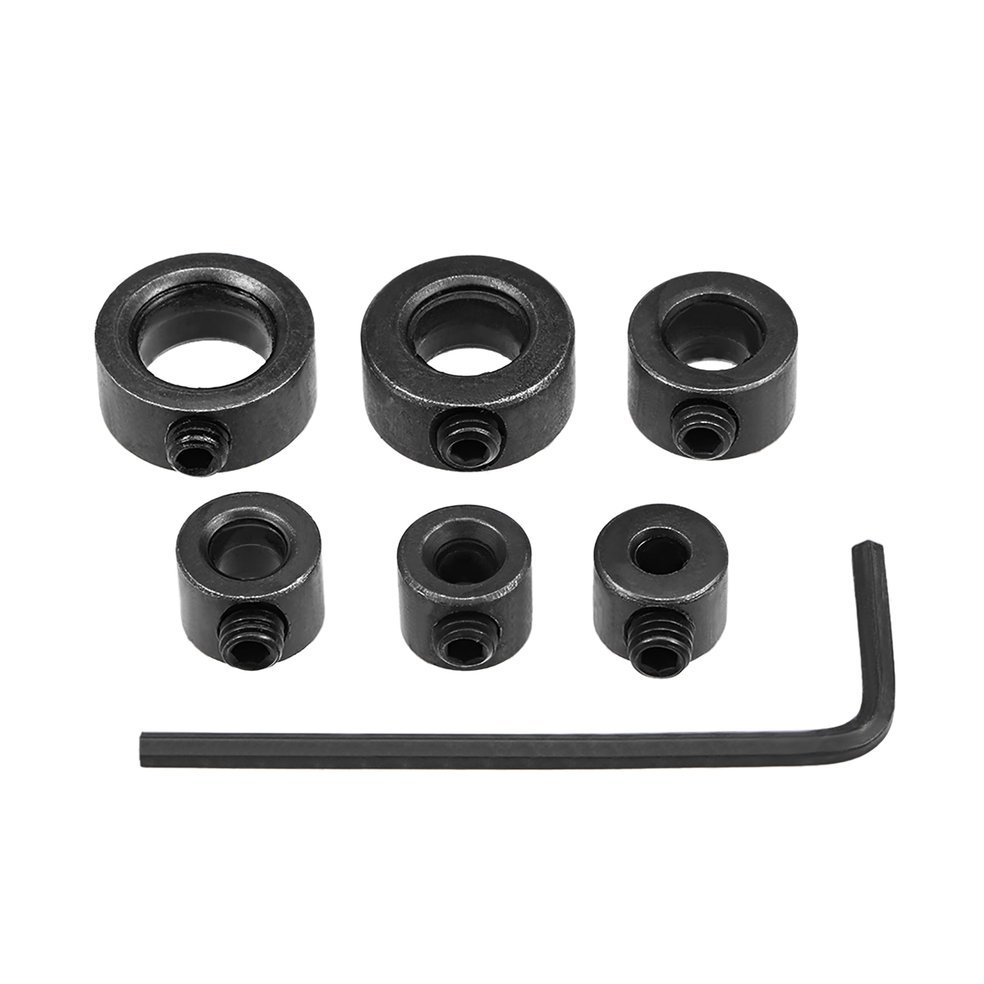 Drill Stop Set 3mm 4mm 5mm 6mm 8mm 10mm I.D. Hex Wrench Bits Holder ...
