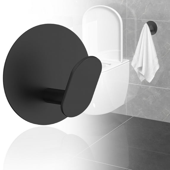 No Drill Towel Hook Ecohintz Wall Mounted Stainless Steel Towel Hook ...