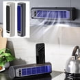 No Drill Wall Mounted Tower Fan, Quiet Small Air Cooler, Space Saving ...