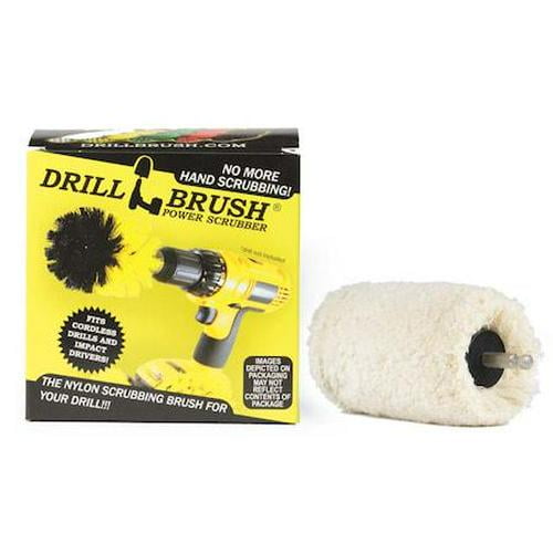 Drillbrush Drill Brush - Soft - Cotton - Cone - Buffer Polisher - Car ...