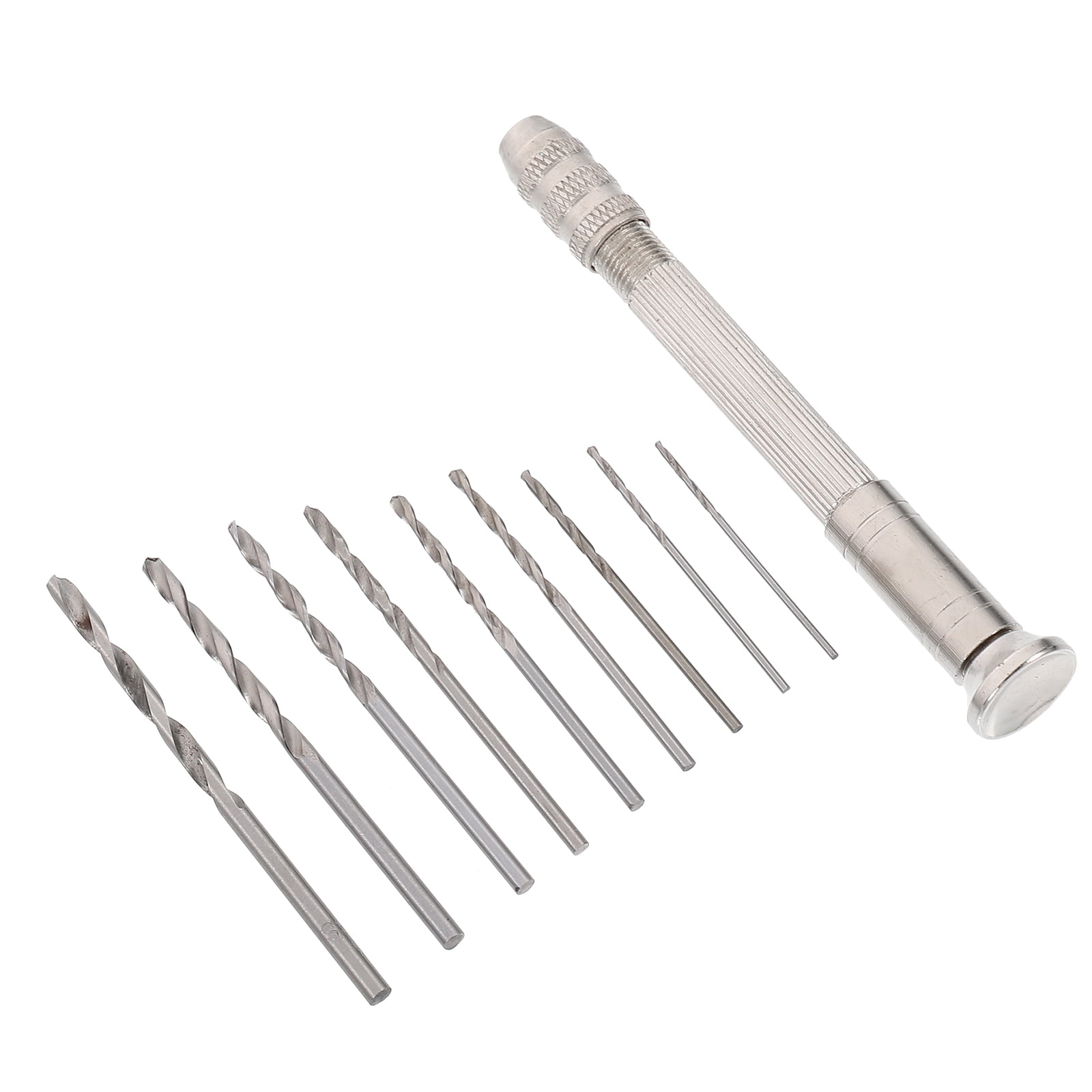 1 Set Hand Drill with Spiral Bits Precision Rotary Tool for Wood ...