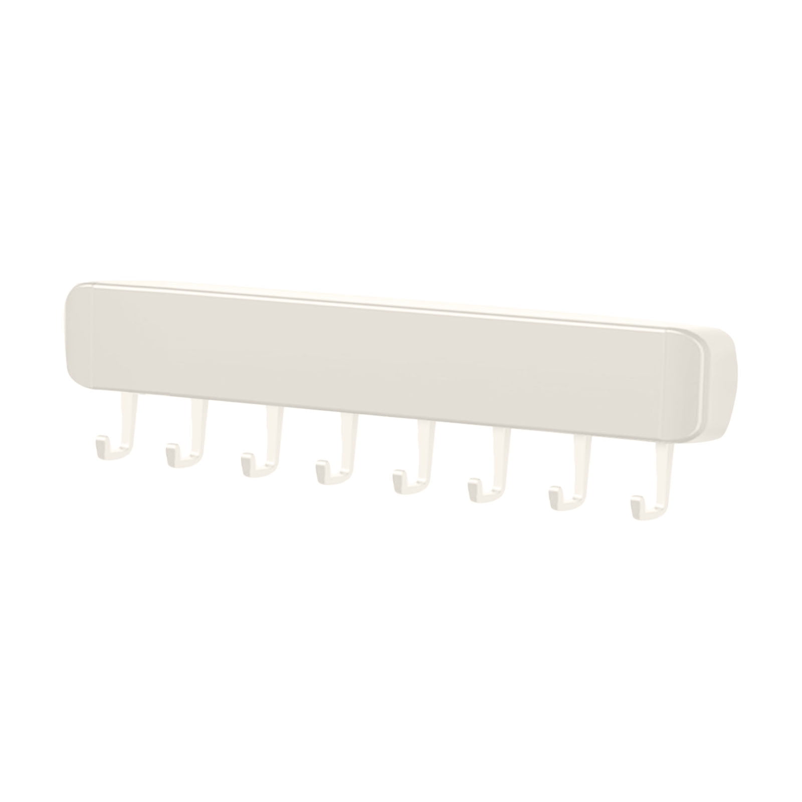 No Drilling Kitchen Utensil Hanger Wall Mounted with Adjustable Hooks ...