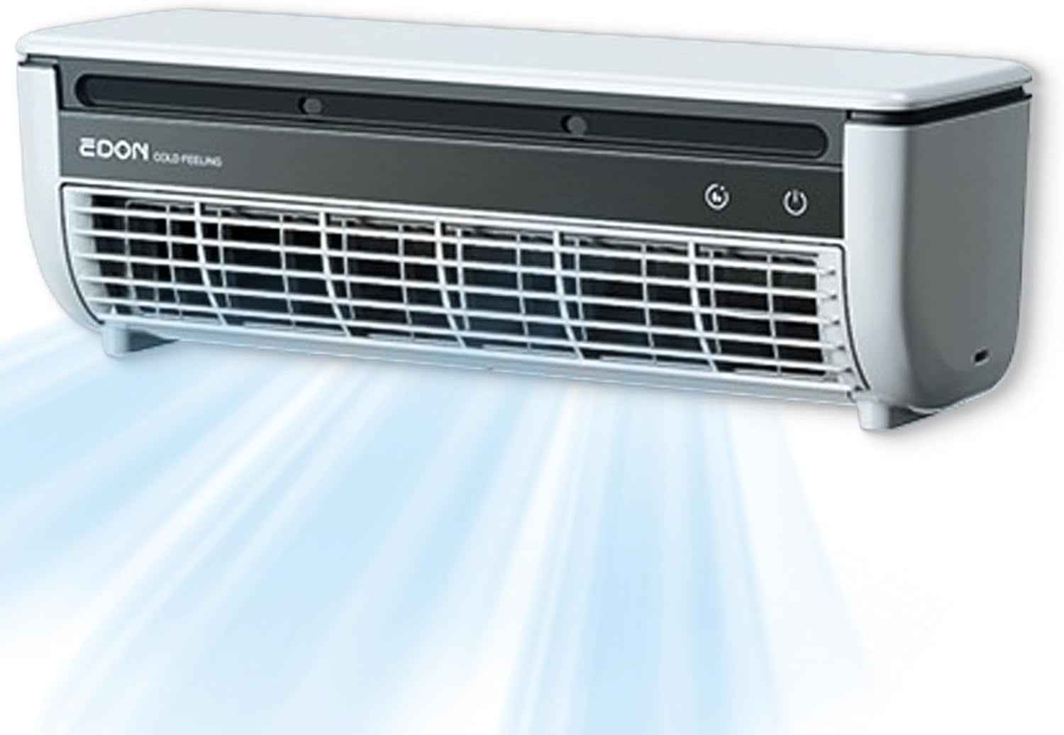 No Drilling Kitchen Wall Air Conditioner Fan, Wireless Charging Air ...