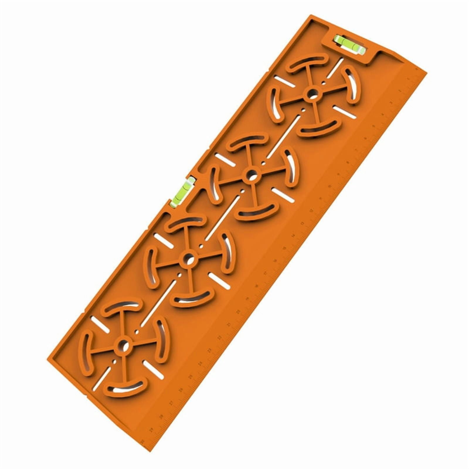 Drilling Template with Spirit Level and 30 cm Ruler - for Sockets/Flush ...