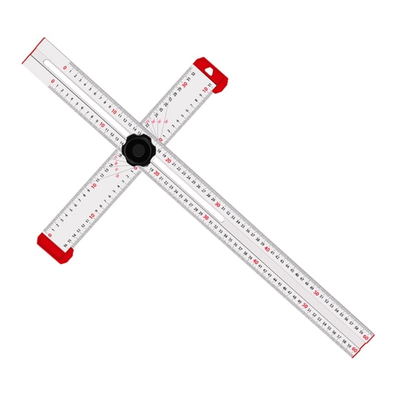 Drilling Tool Drilling Positioning Ruler Multifunctional Woodworking ...