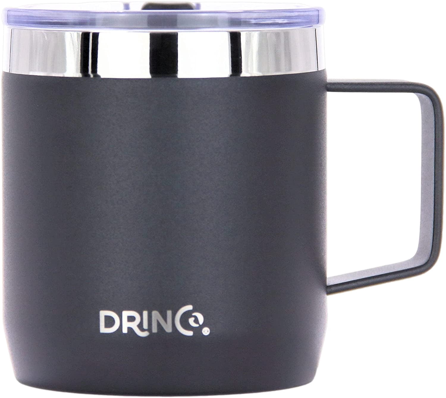 Drinco 14-Ounce Double-Wall Vacuum-Sealed Stainless Steel Coffee Mug ...