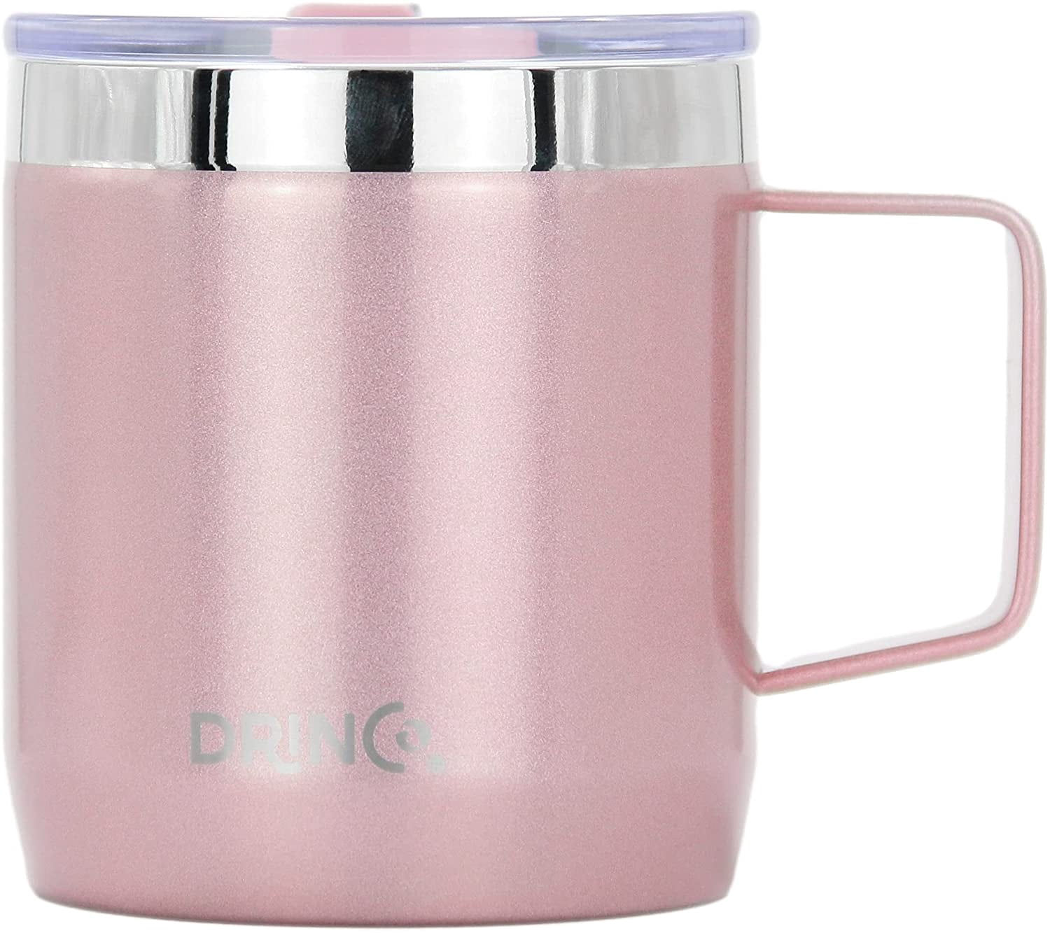 Drinco 14-Ounce Double-Wall Vacuum-Sealed Stainless Steel Coffee Mug ...