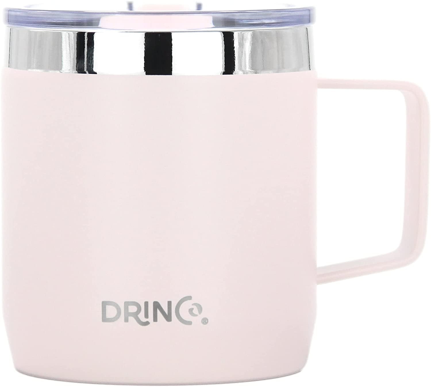 Drinco 14-Ounce Double-Wall Vacuum-Sealed Stainless Steel Coffee Mug ...