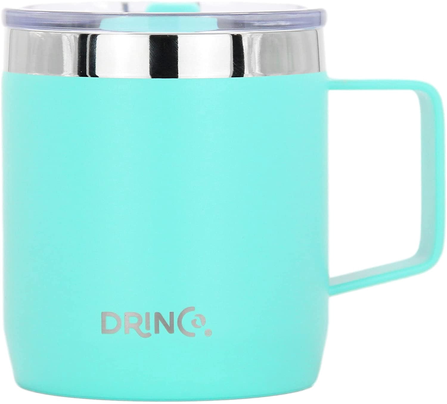Drinco 14-Ounce Double-Wall Vacuum-Sealed Stainless Steel Coffee Mug ...