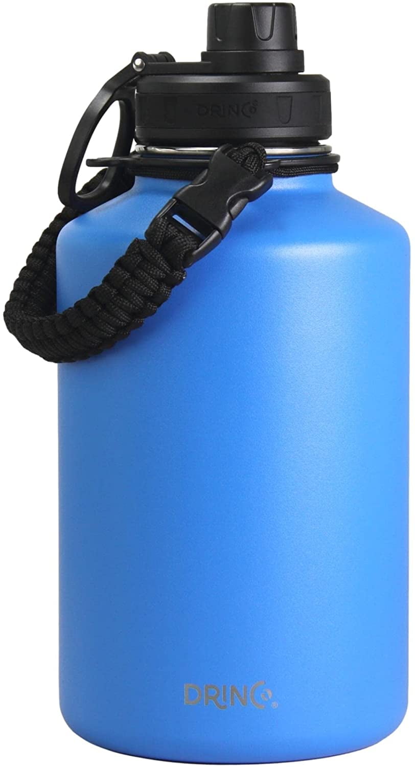 Drinco 64oz Double Wall Vacuum Insulated Stainless Steel Water Bottle ...