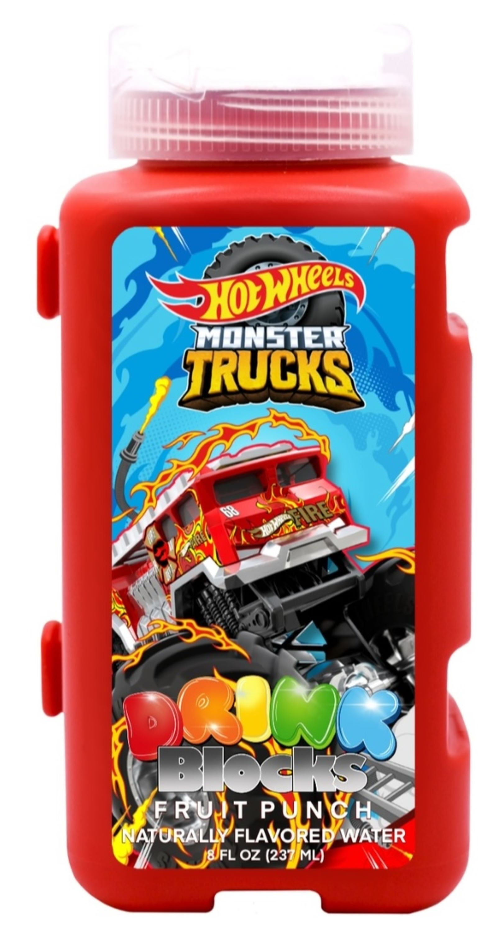 Drink Blocks Fruit Punch Naturally Flavored Water, 8 oz Bottle ...