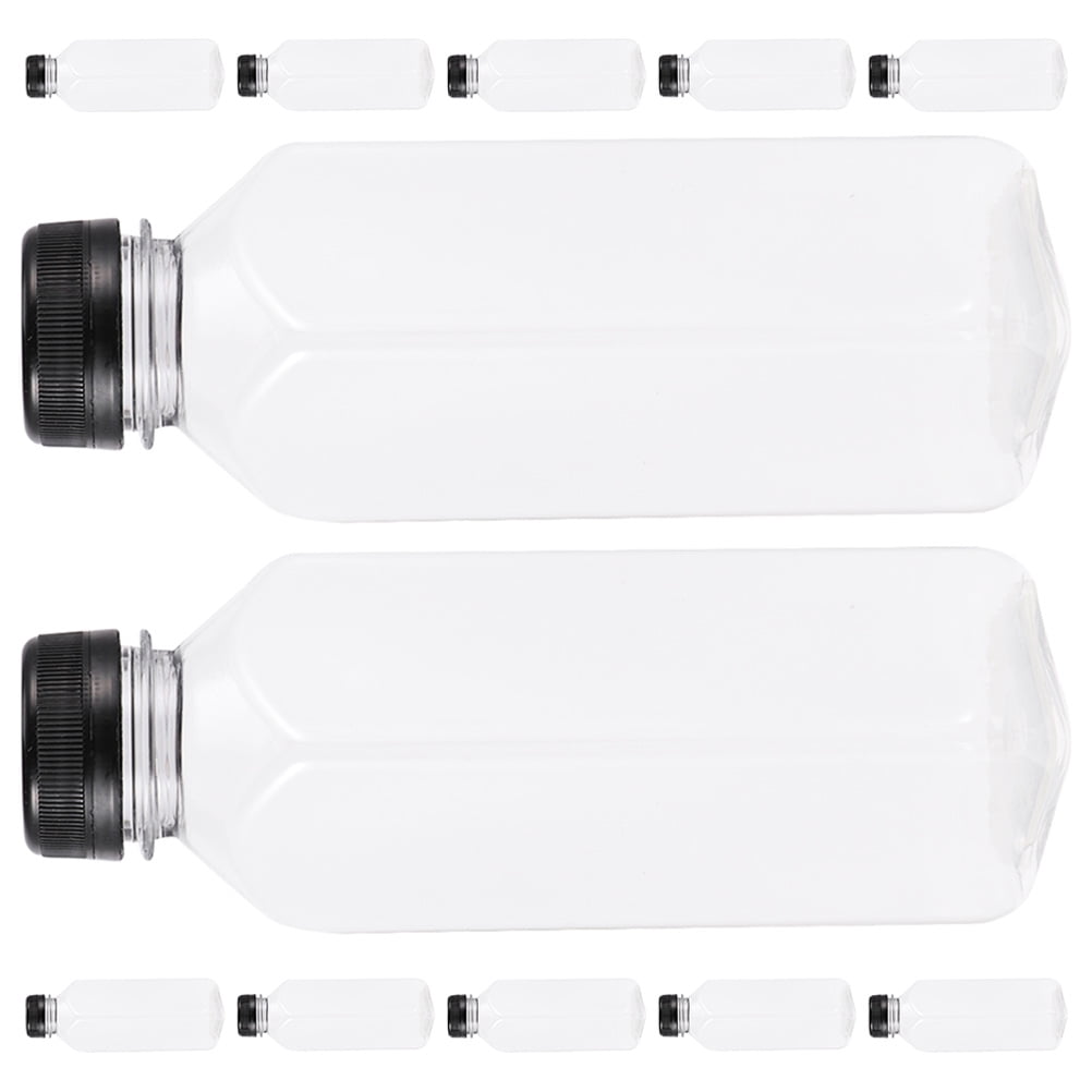 Drink Bottles Reusable Juice Milk Tea Water Plastic Drinking Container ...