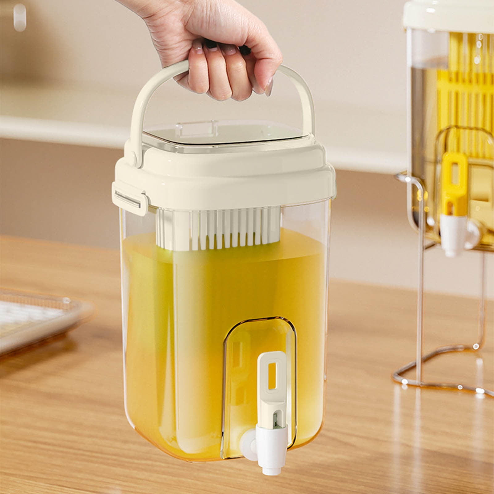 Drink Dispenser for Fridge, Iced Beverage Dispenser with Filter Cold ...