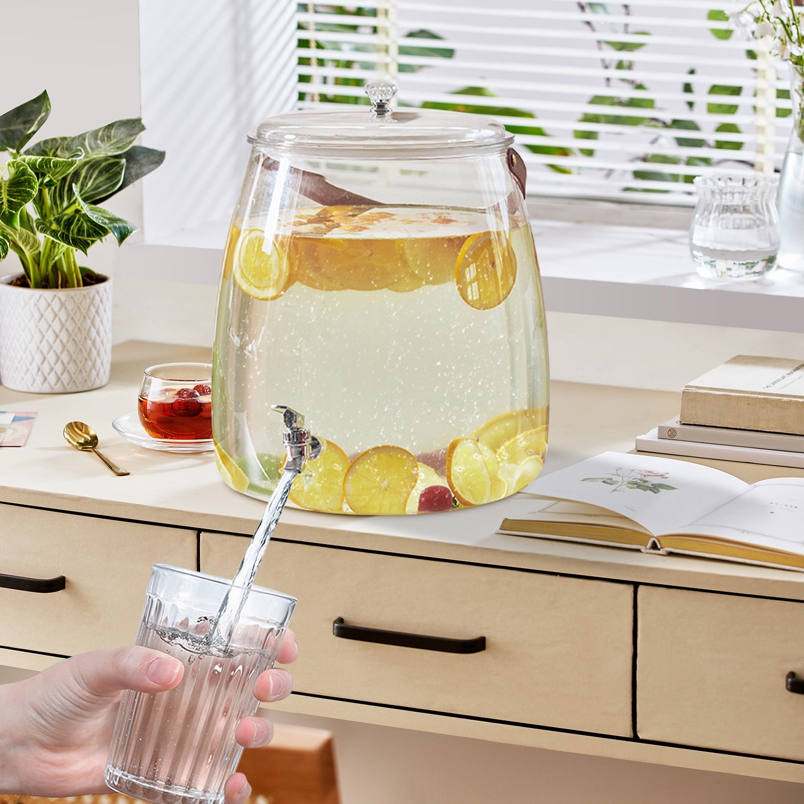 Drink Dispensers for Parties Clearance Items 2.5 Gallon Water Dispenser ...