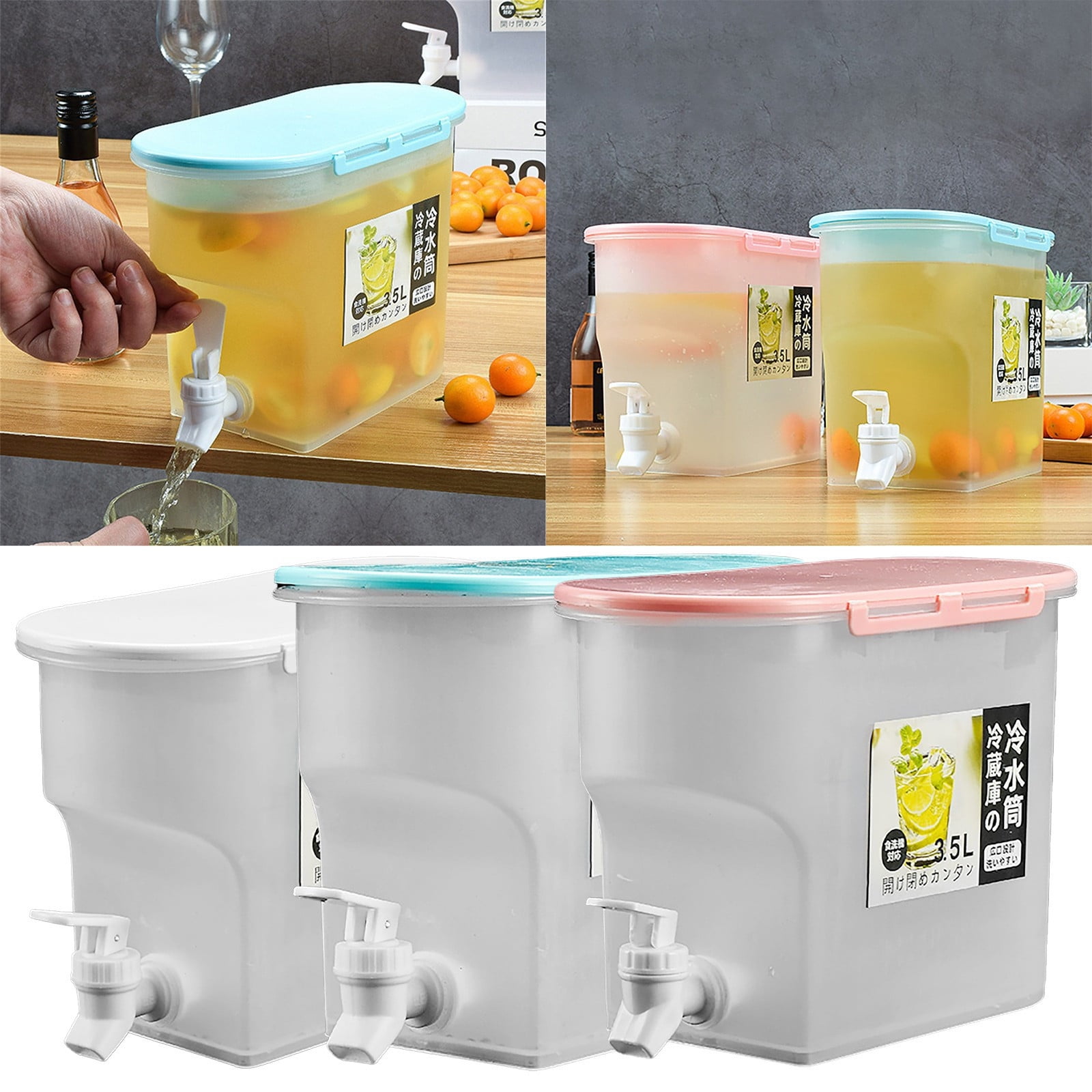 Drink Dispensers for Parties, Drink Dispenser with Spigot, Juice or ...