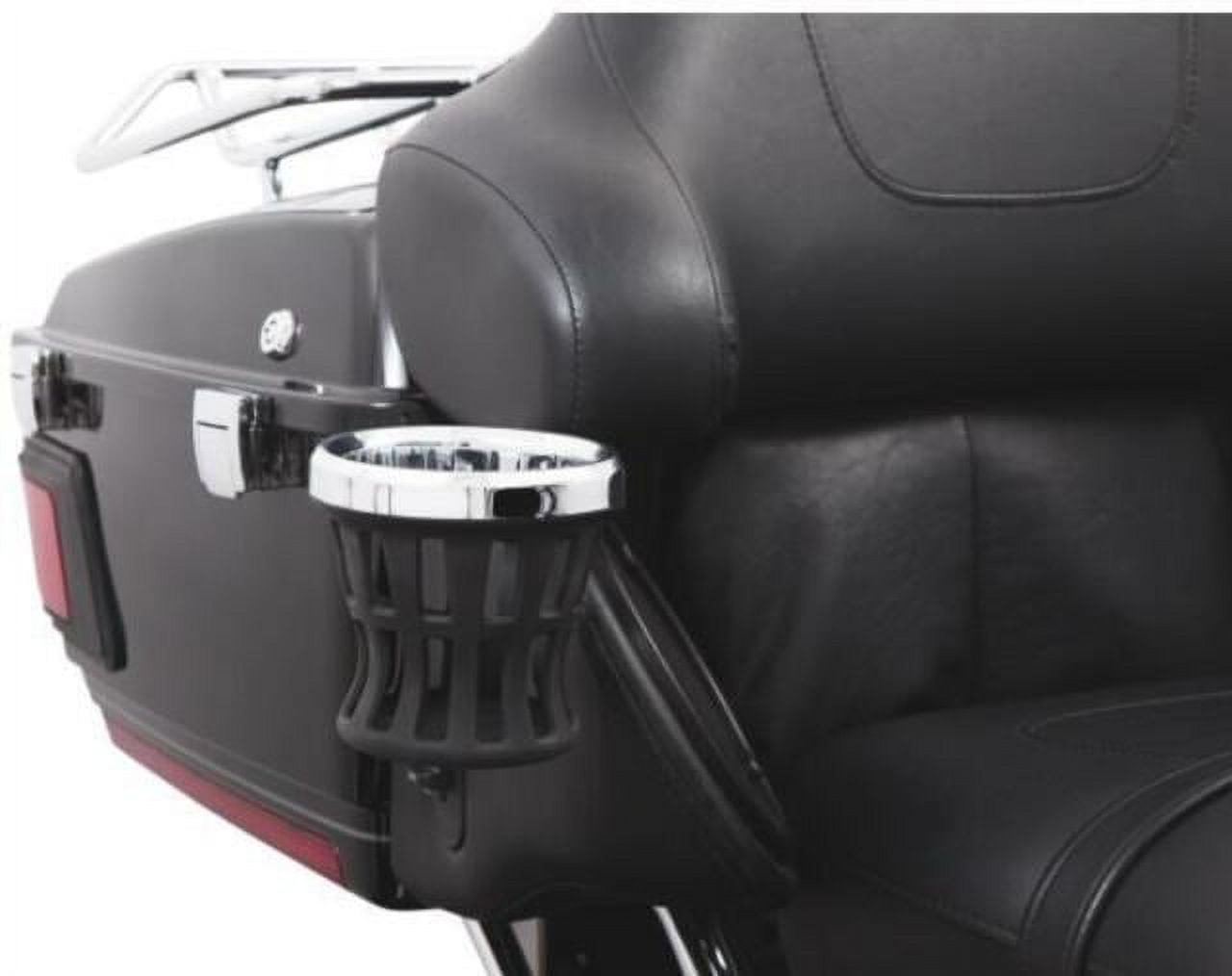 Drink Holder Passenger Perch Mount '14-up Harley-Davidson, Chrome ...