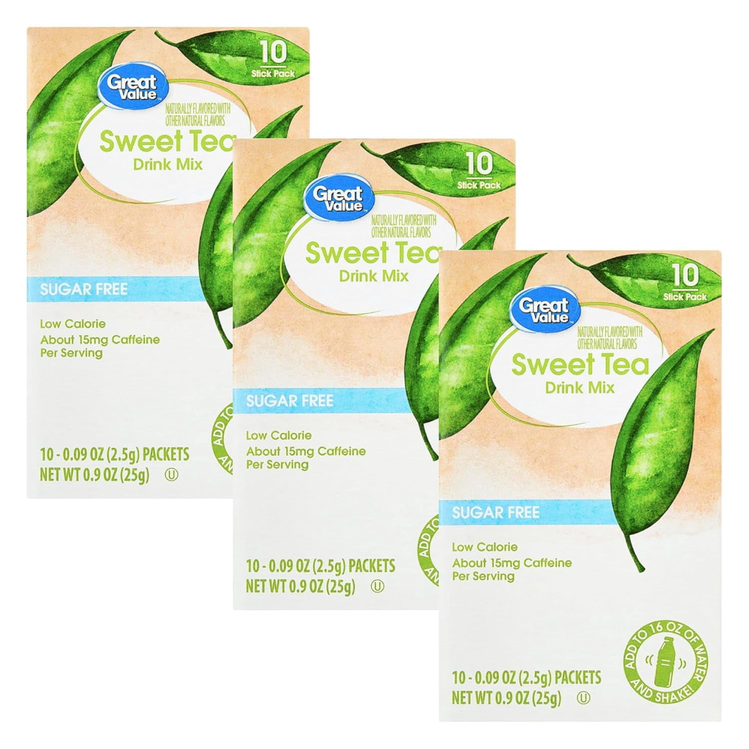 Drink Mix Bundle - 3 Boxes with 10 Packets Per Box - Low Calorie ...