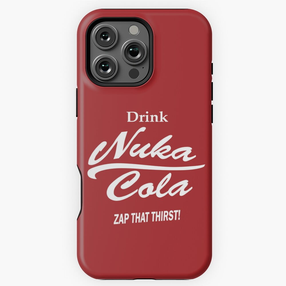 Drink Nuka Cola Zap That Thirst Gamer Phone Case for iPhone 16 15 14 13 ...