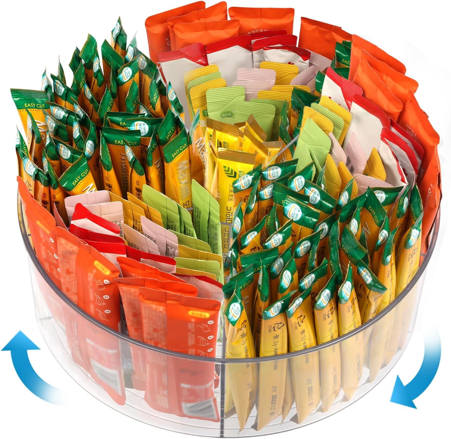 Drink Packet Organizer, Turntable Water Packet Organizer, Mix Drink ...