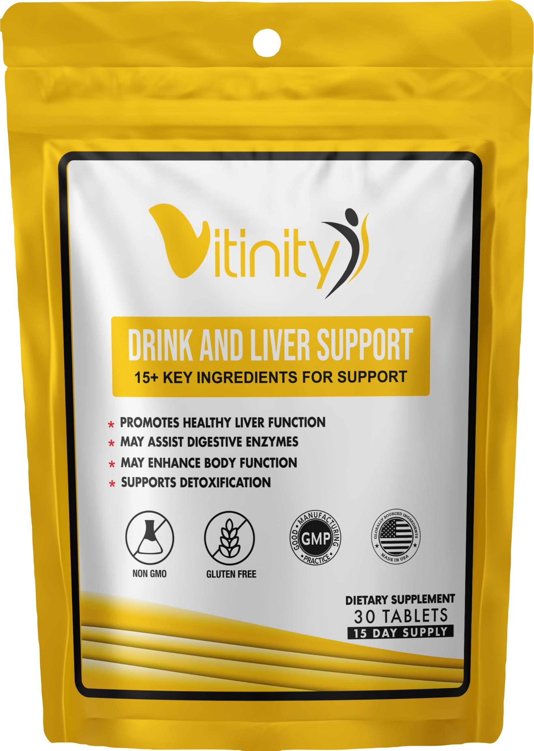 Drink Support Supplement - Craving Support, Liver Health, Reduce Intake ...