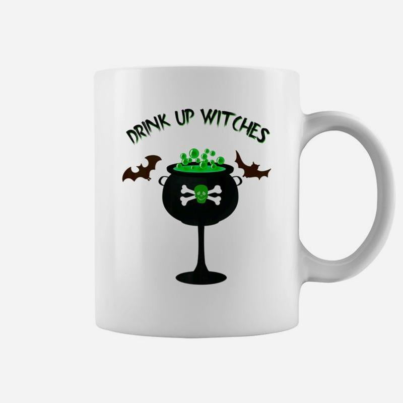 Drink Up Witches Brew Wine Glass Novelty Coffee Mug - Walmart.com