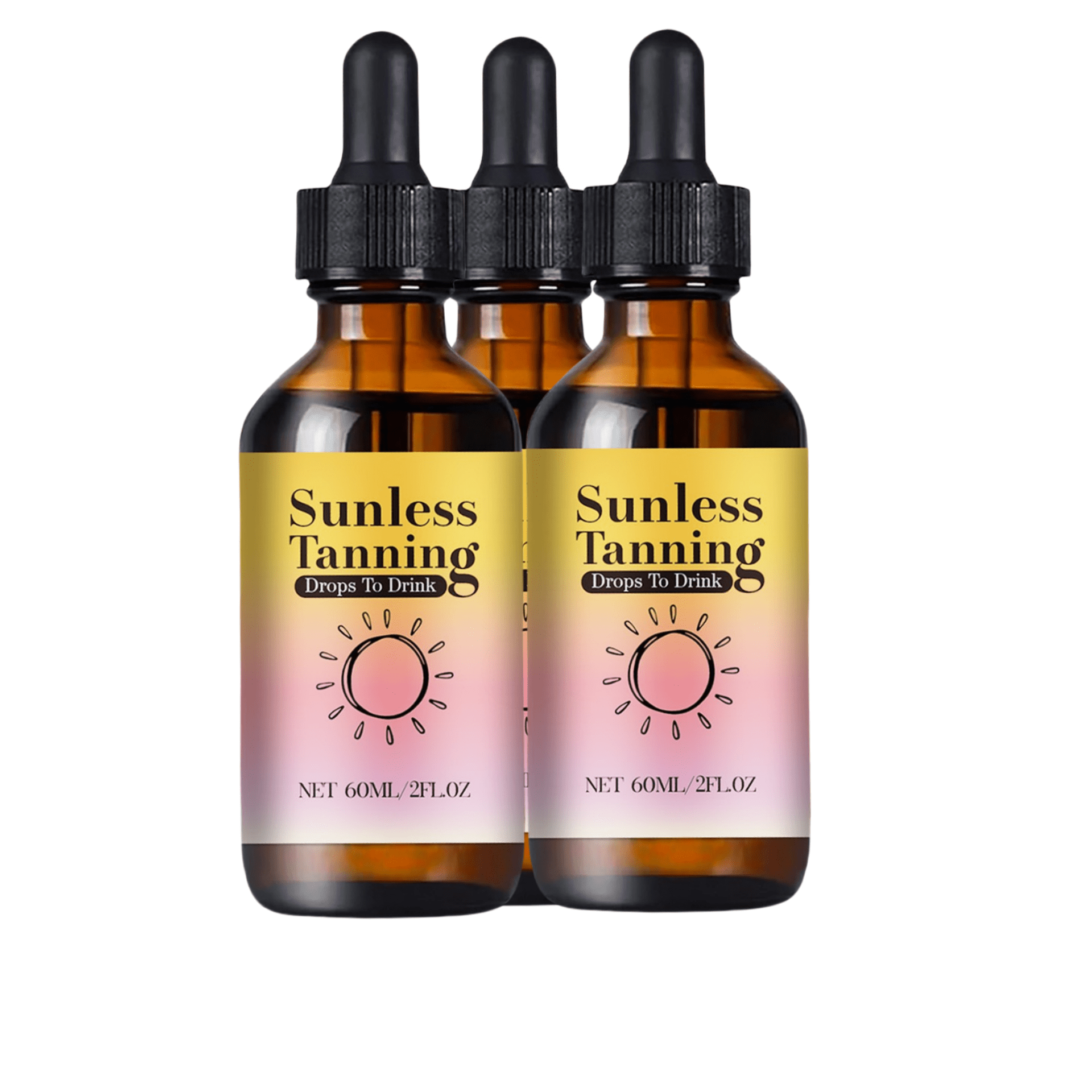 Drink Your Tan Drops Sunless Tanning Drops to Drink, Sunless Drinkable ...
