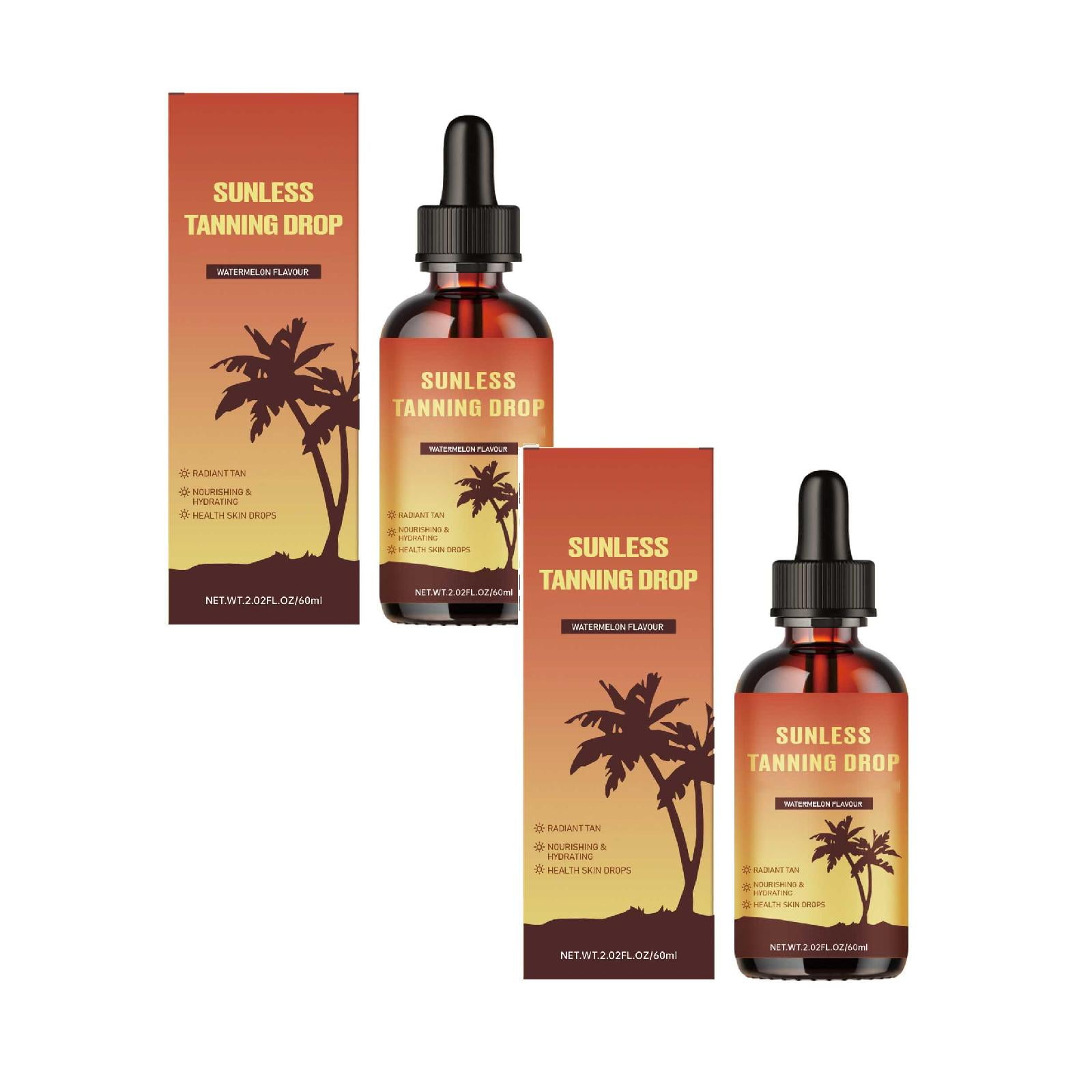 Drinkable Sunless Tanning Drops,Oral Tanning Formula for Natural ...