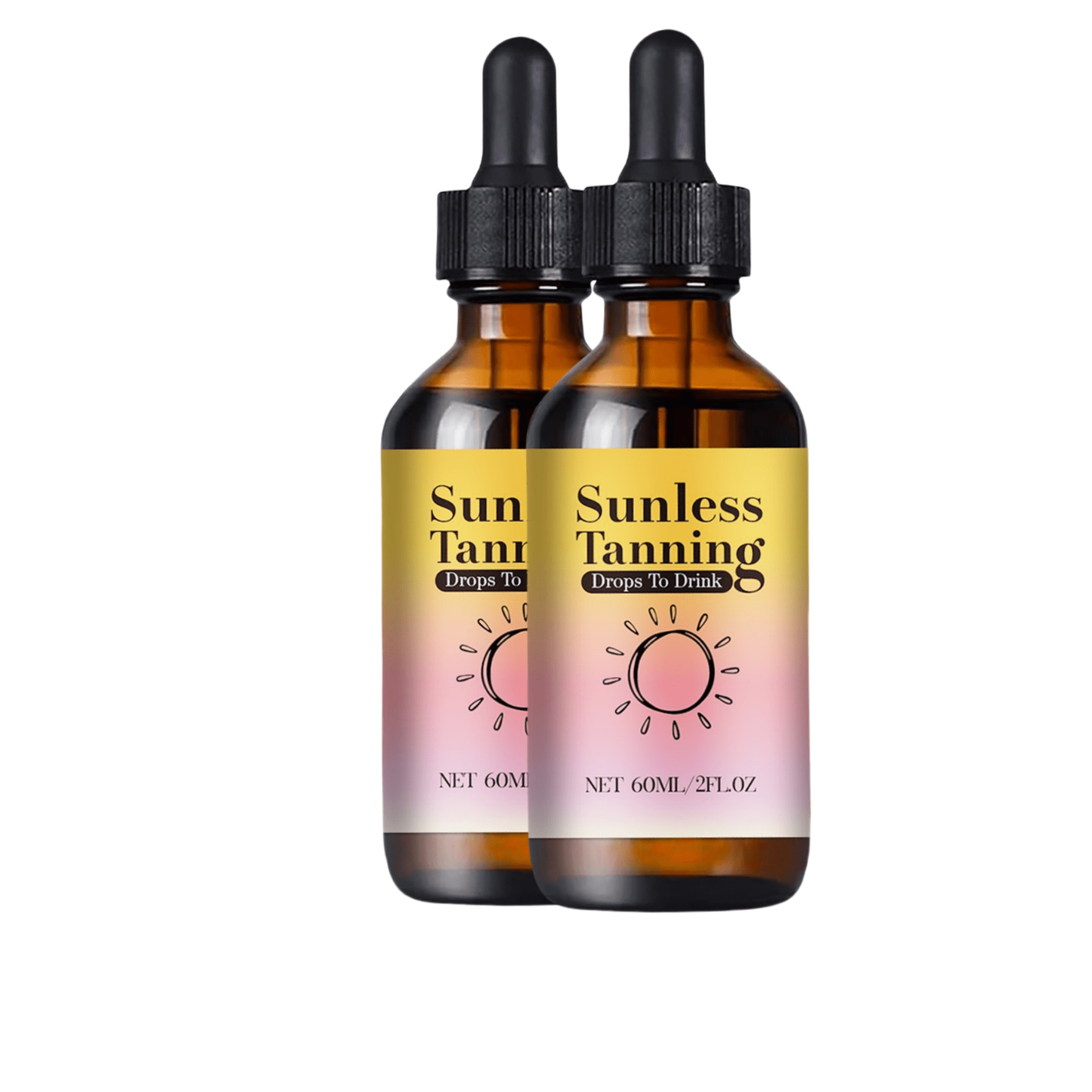 Drinkable Tanning Drops, Sunless Tanning Drops To Drink, No Sun Required to Naturally Boost ...