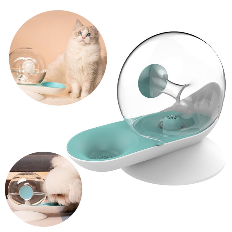 Drinker Feeders Cats Dogs Snail Shaped Automatic Water Dispenser For ...