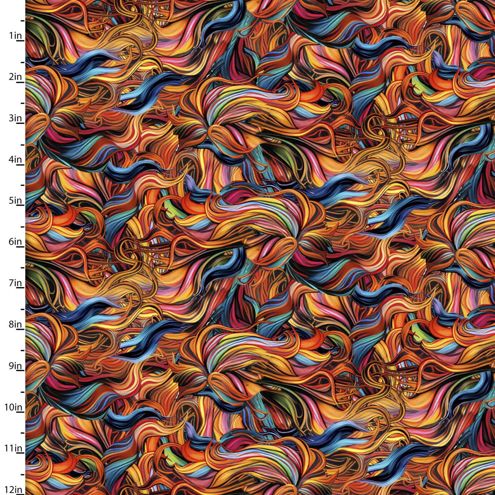 Drinkers of the Wind Windblown Multi Cotton Fabric - Walmart.com