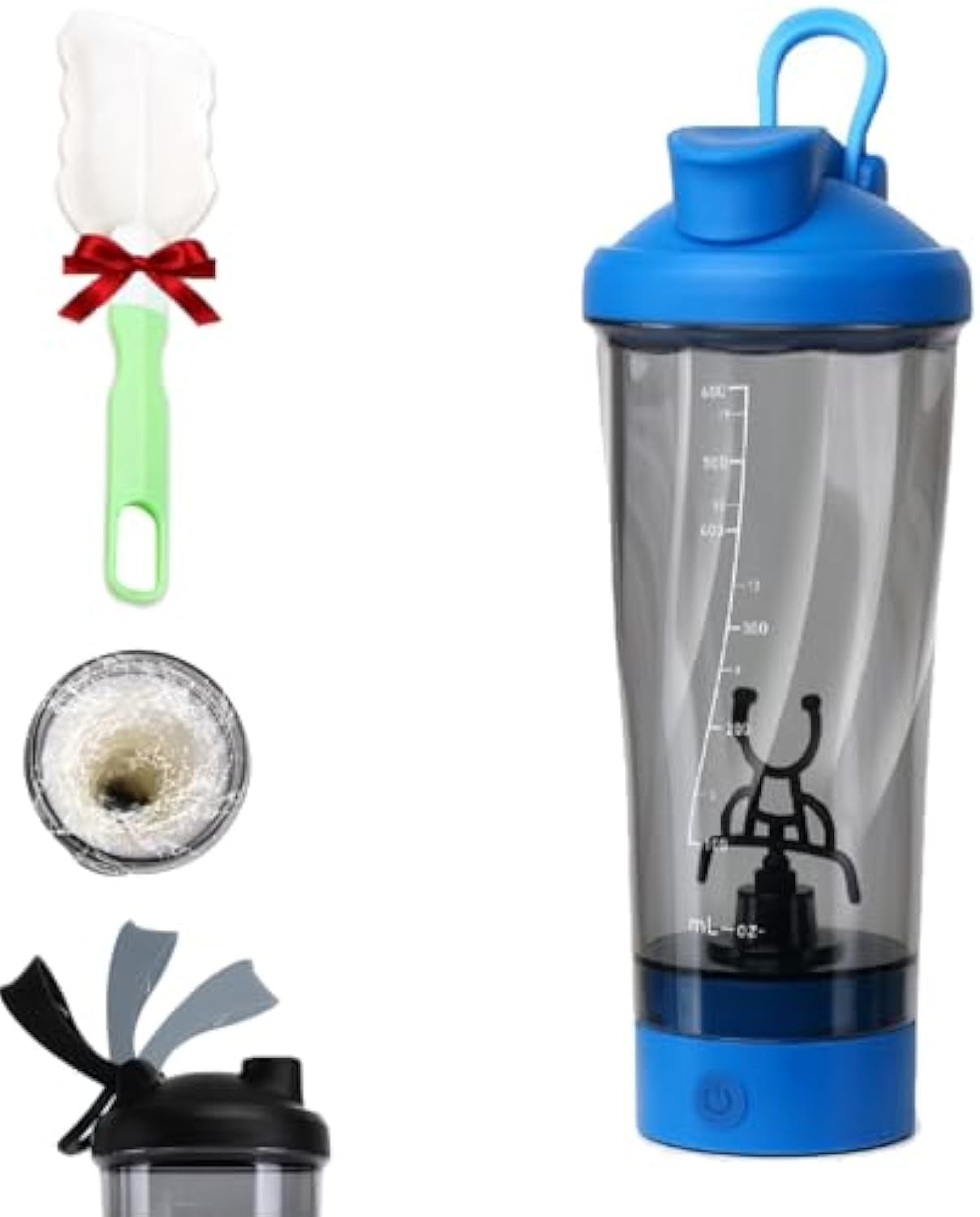 Drinkify Blender Cup, Portable Electric Mini Blender Mixer Shaker Bottle USB Rechargeable ...