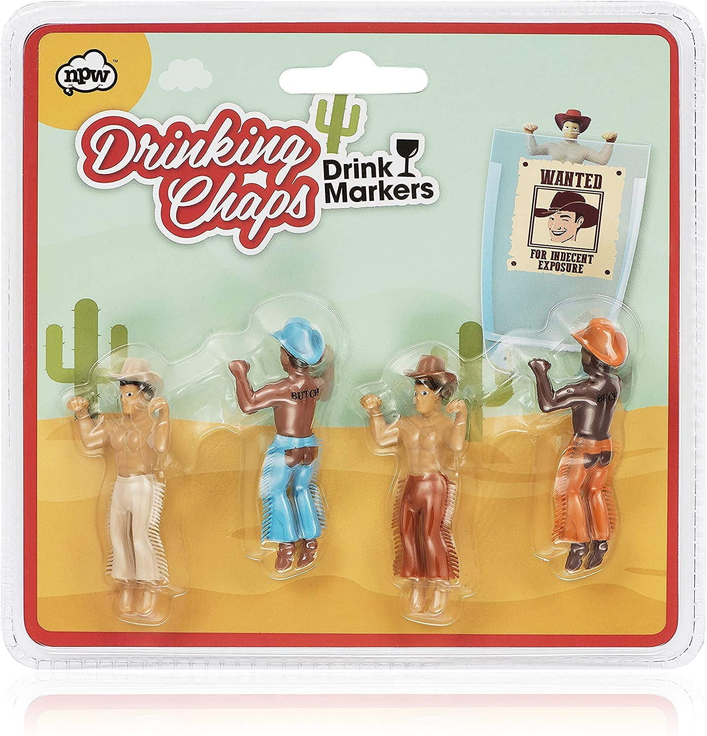 Drinking Buddies Chaps Drink Markers NPW 70364 - Walmart.com