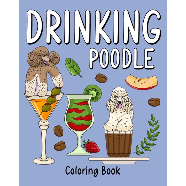 poodle coloring book
