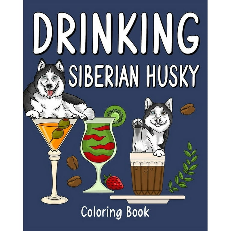siberian husky coloring pages free