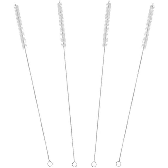 Drinking Straw Cleaning Brushes Set 15" Extra Long 10mm Extra Wide Pipe ...