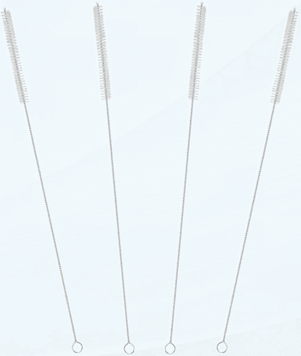 Drinking Straw Cleaning Brushes Set 15" Extra Long 10mm Extra Wide Pipe ...