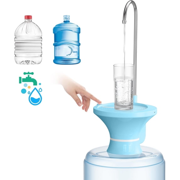 Drinking Water Dispenser for 2-5 Gallon Bottle, Automatic Water Jug ...